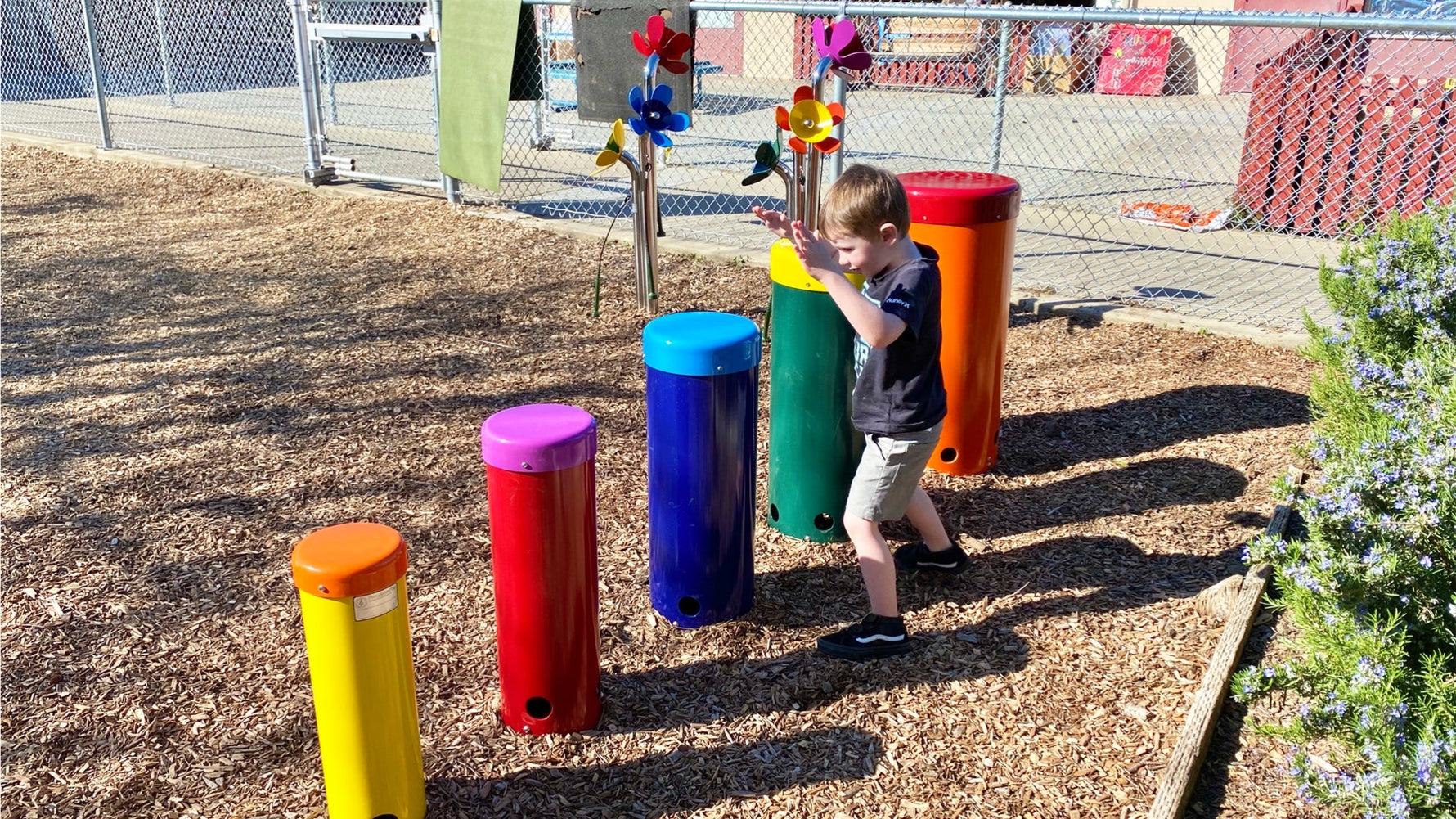 Rhythm and movement – outdoor musical instruments for play and learning ...